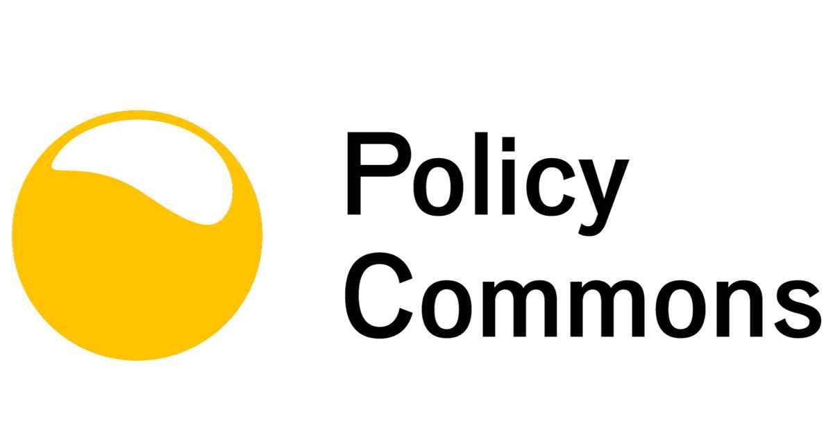 Database Policy Commons on trial until 12 November 2023 - Library UvA ...